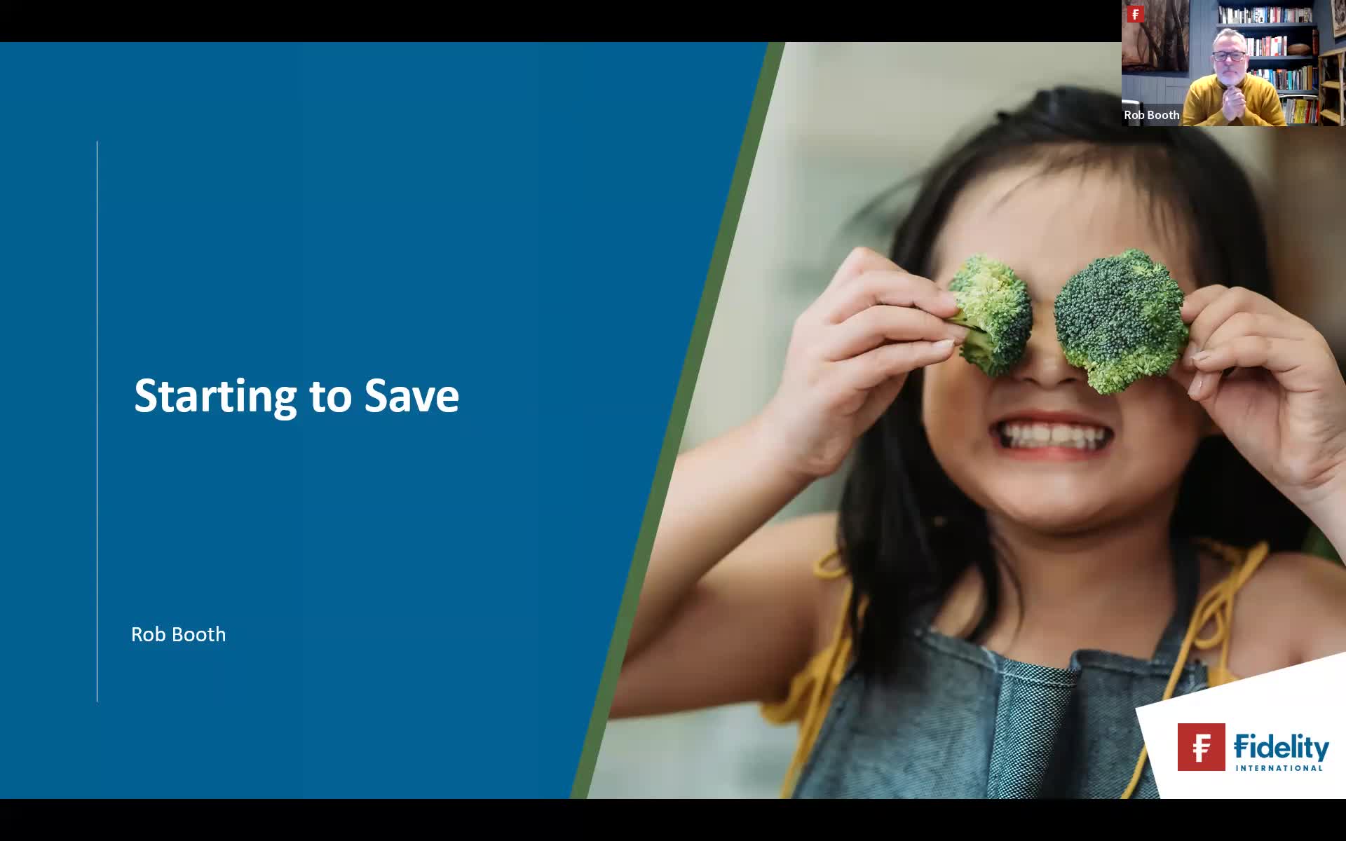 Fidelity Webinar: Starting to Save