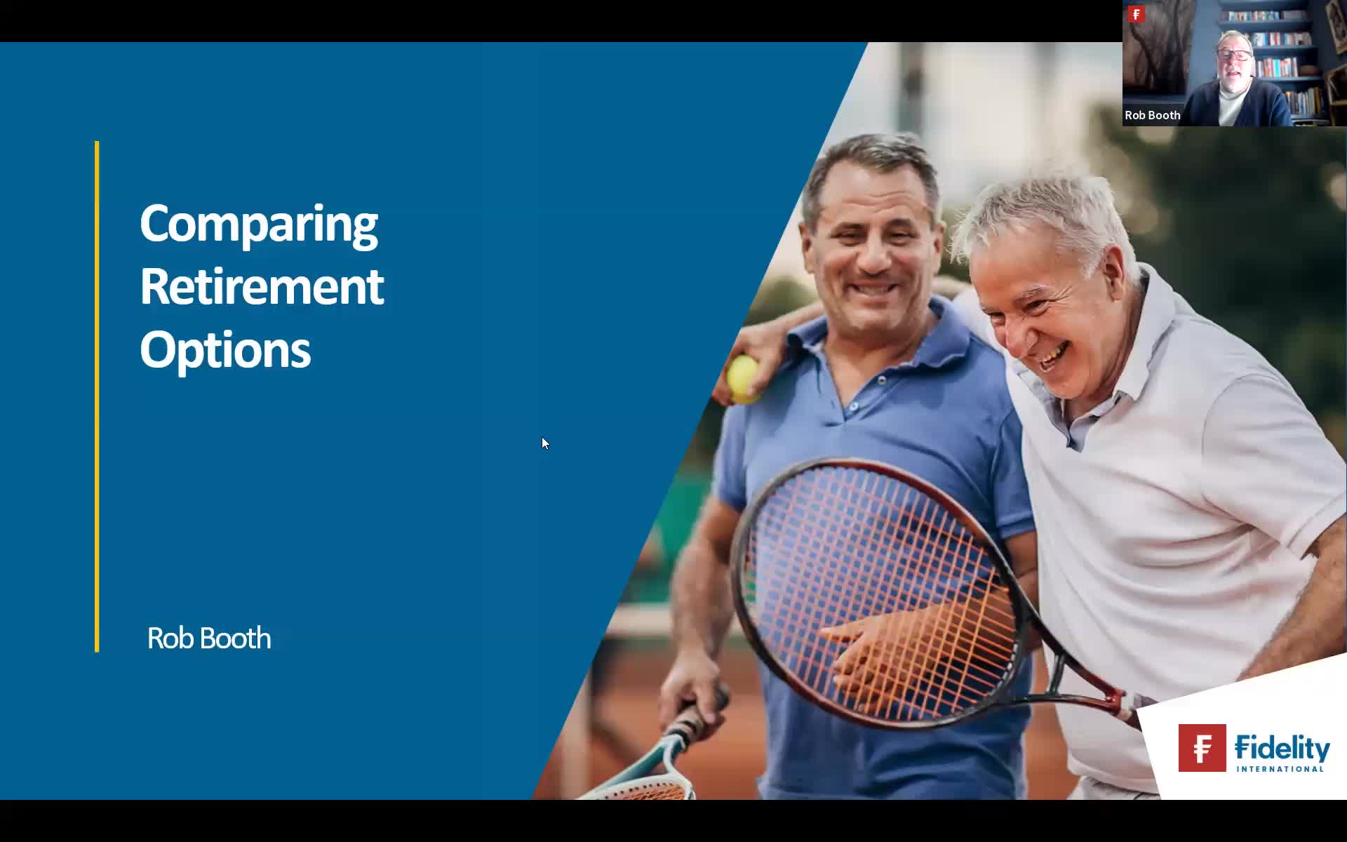 Fidelity Webinar: Comparing Retirement Options